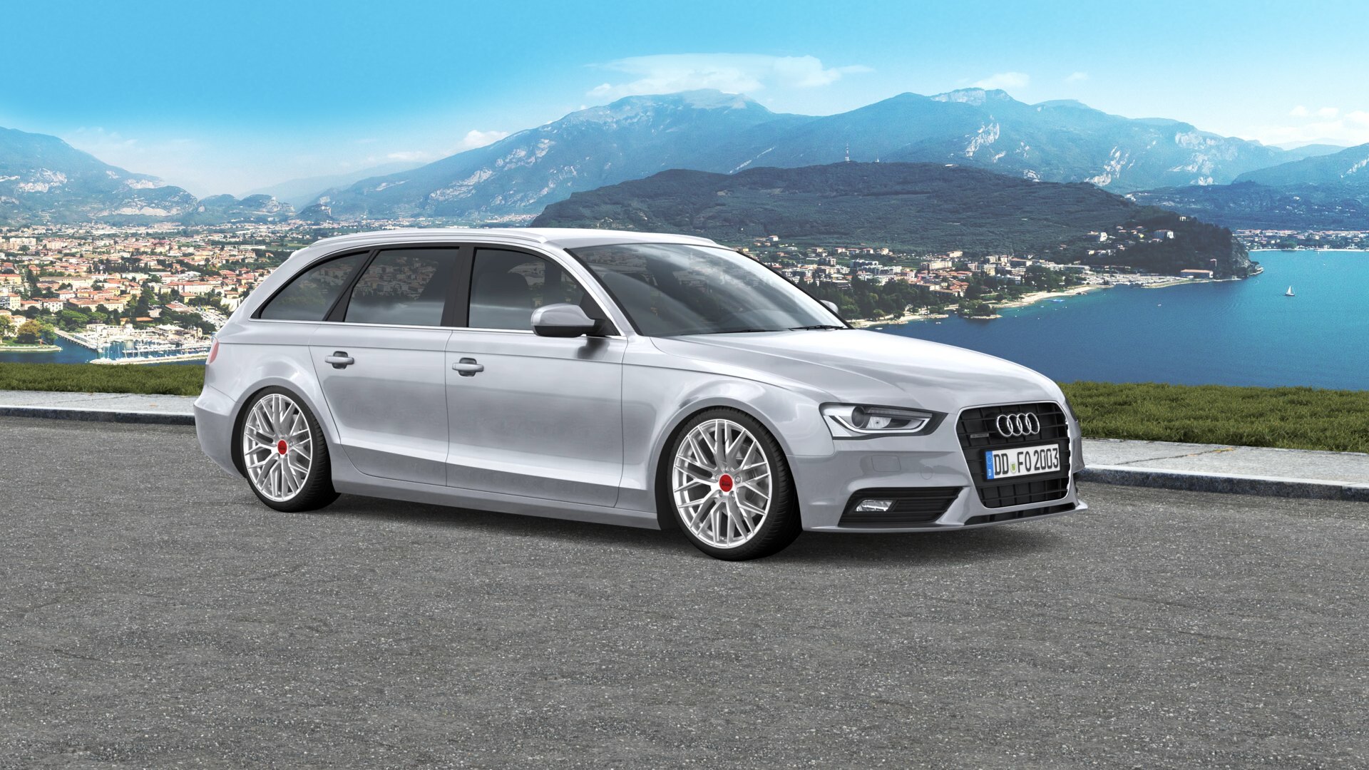 MAM RS4 matt silver painted für Ihren Audi A4 | felgenoutlet.de