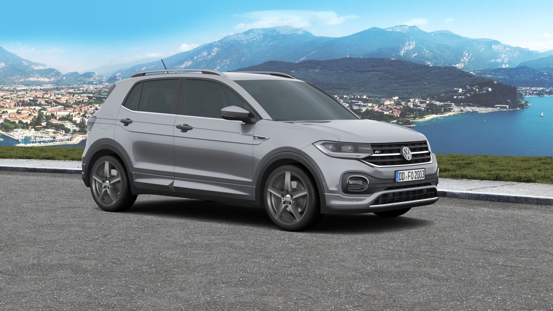 Dezent TY Graphite matt für Ihren VW T-Cross | felgenoutlet.de