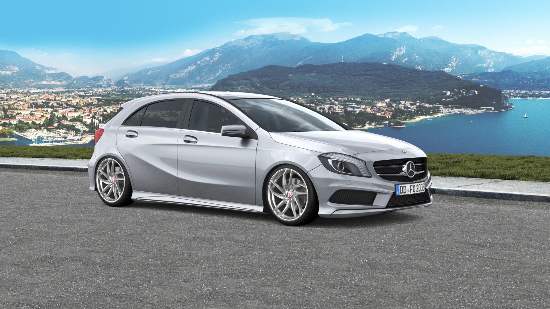 etabeta Heron Silver für Ihren Mercedes-Benz A-Klasse AMG | felgenoutlet.de